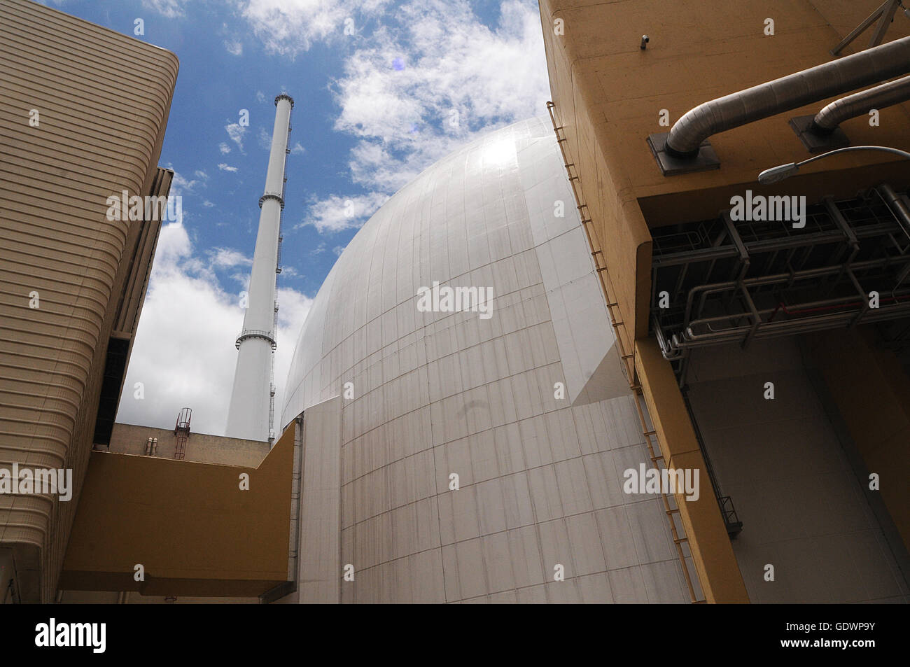 Nuclear energy center Stock Photo - Alamy