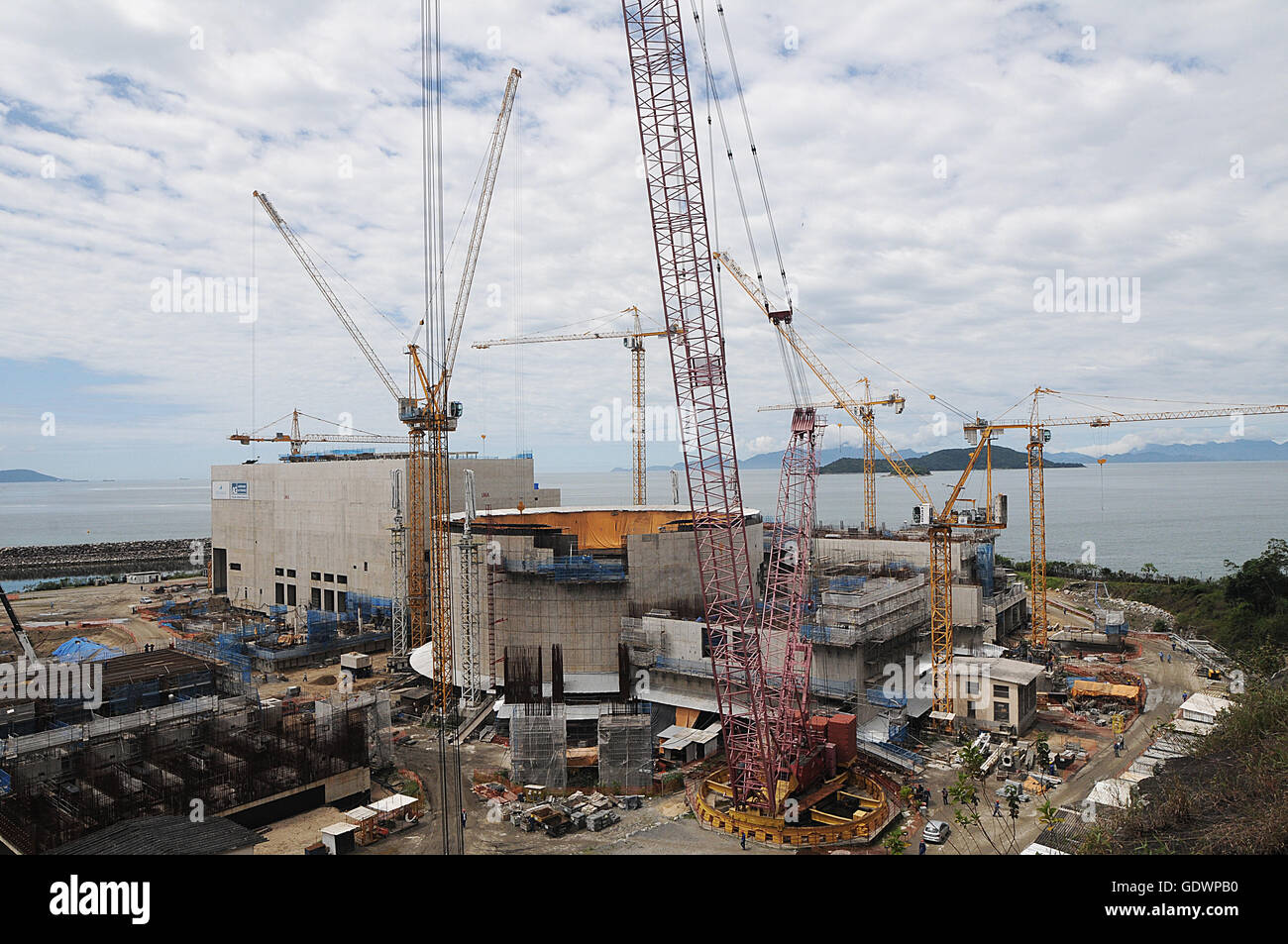 Nuclear energy center Stock Photo - Alamy