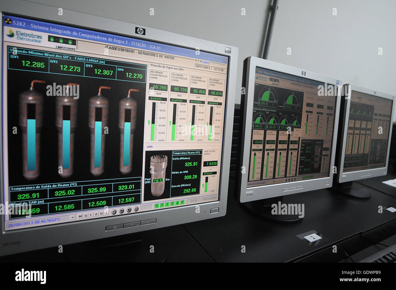 Nuclear energy center Stock Photo - Alamy