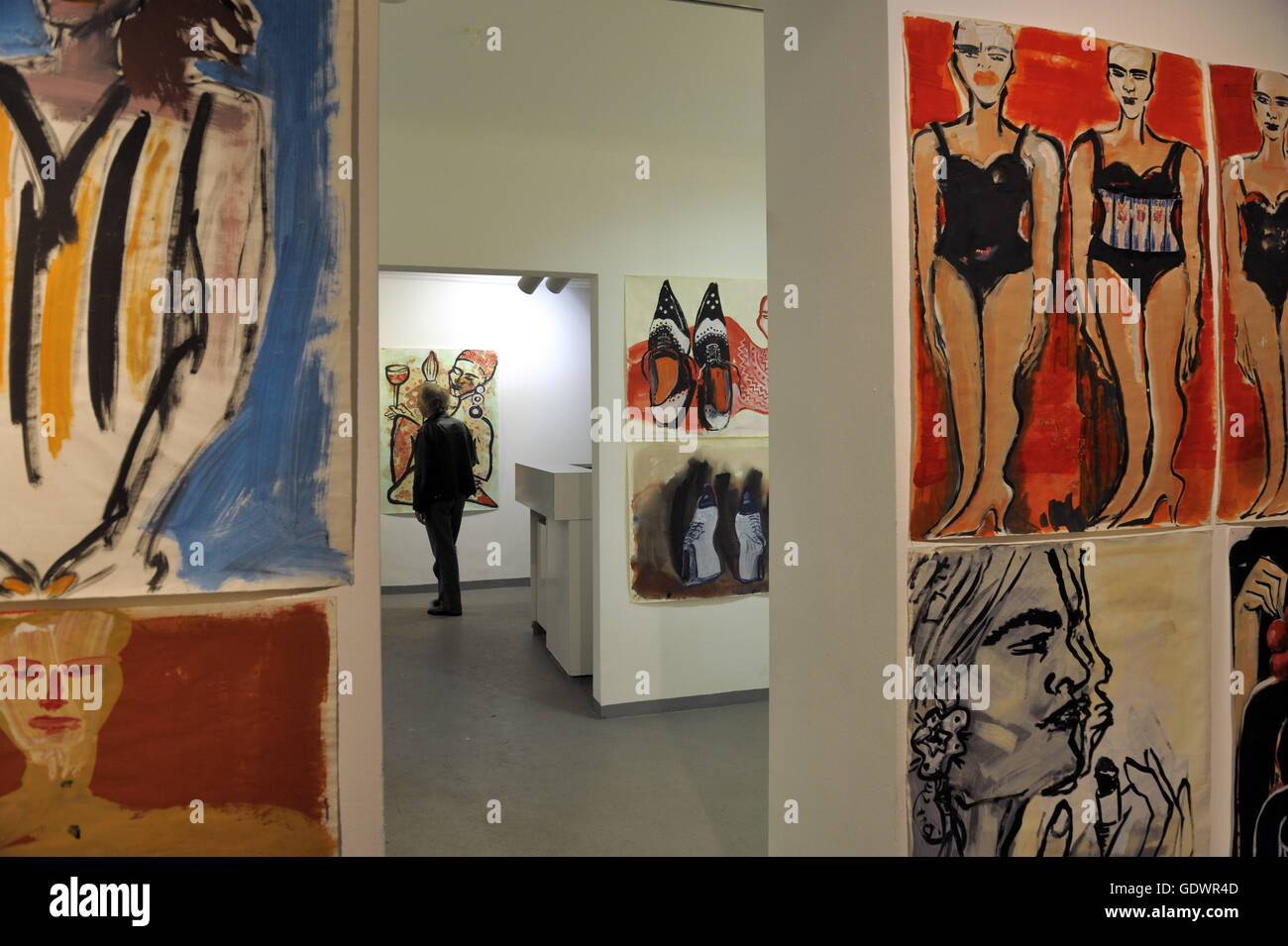 Exhibition von mir aus artist hi-res stock photography and images - Alamy