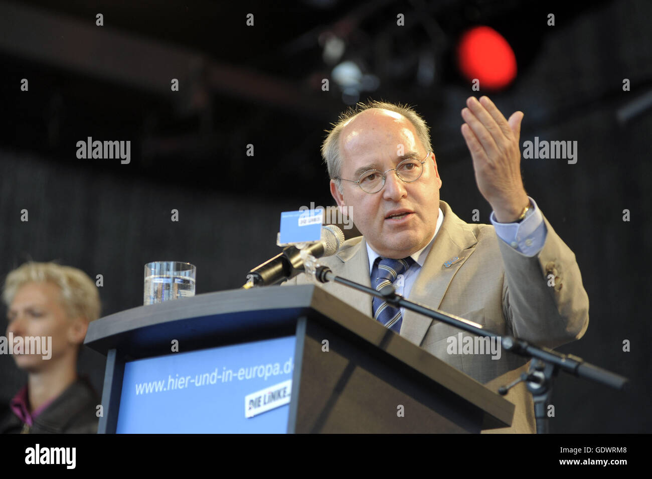 Chairman of the left and gregor gysi hi-res stock photography and ...