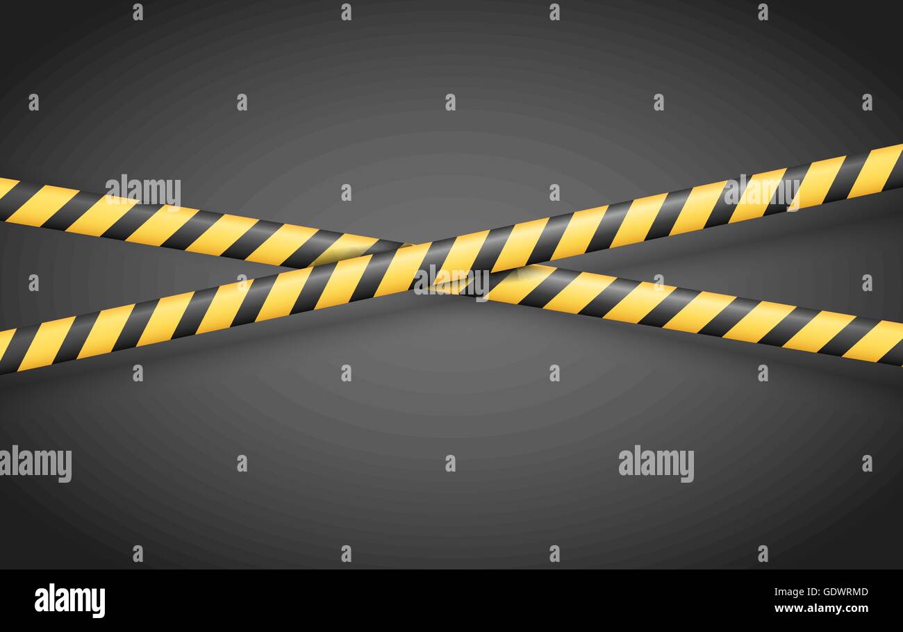 Emergency stop barrier line Stock Vector Images - Alamy