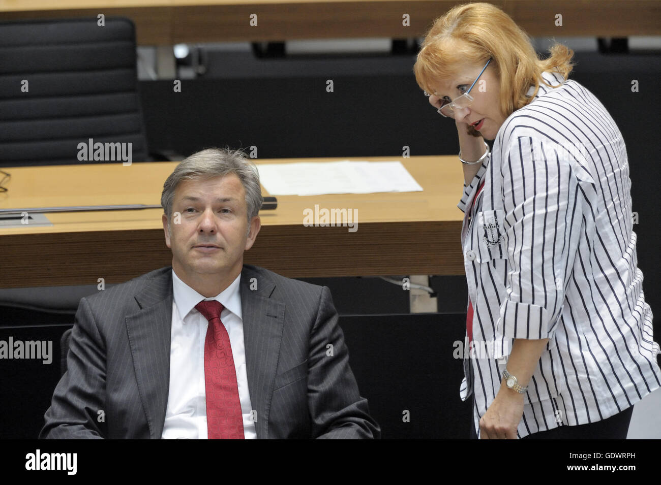Wowereit and Helbig Stock Photo - Alamy