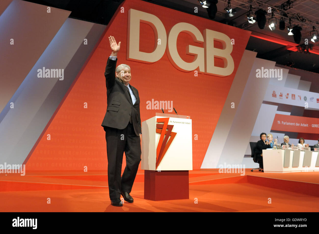 The 19th Federal Congress of DGB Stock Photo - Alamy
