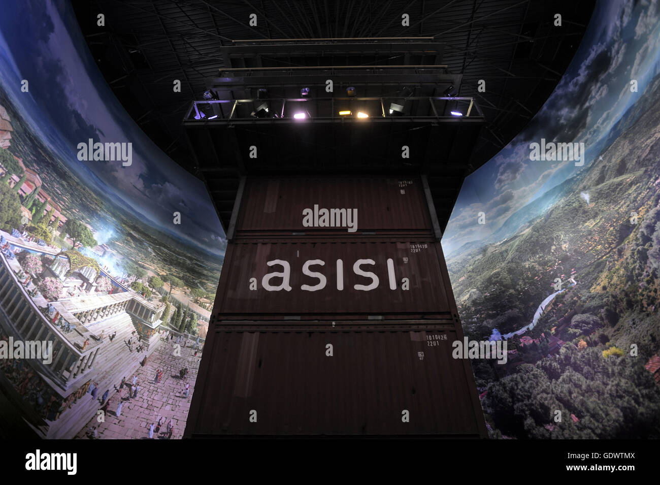 Pergamon - Panorama of the Ancient Metropolis by the artist Yadegar ...