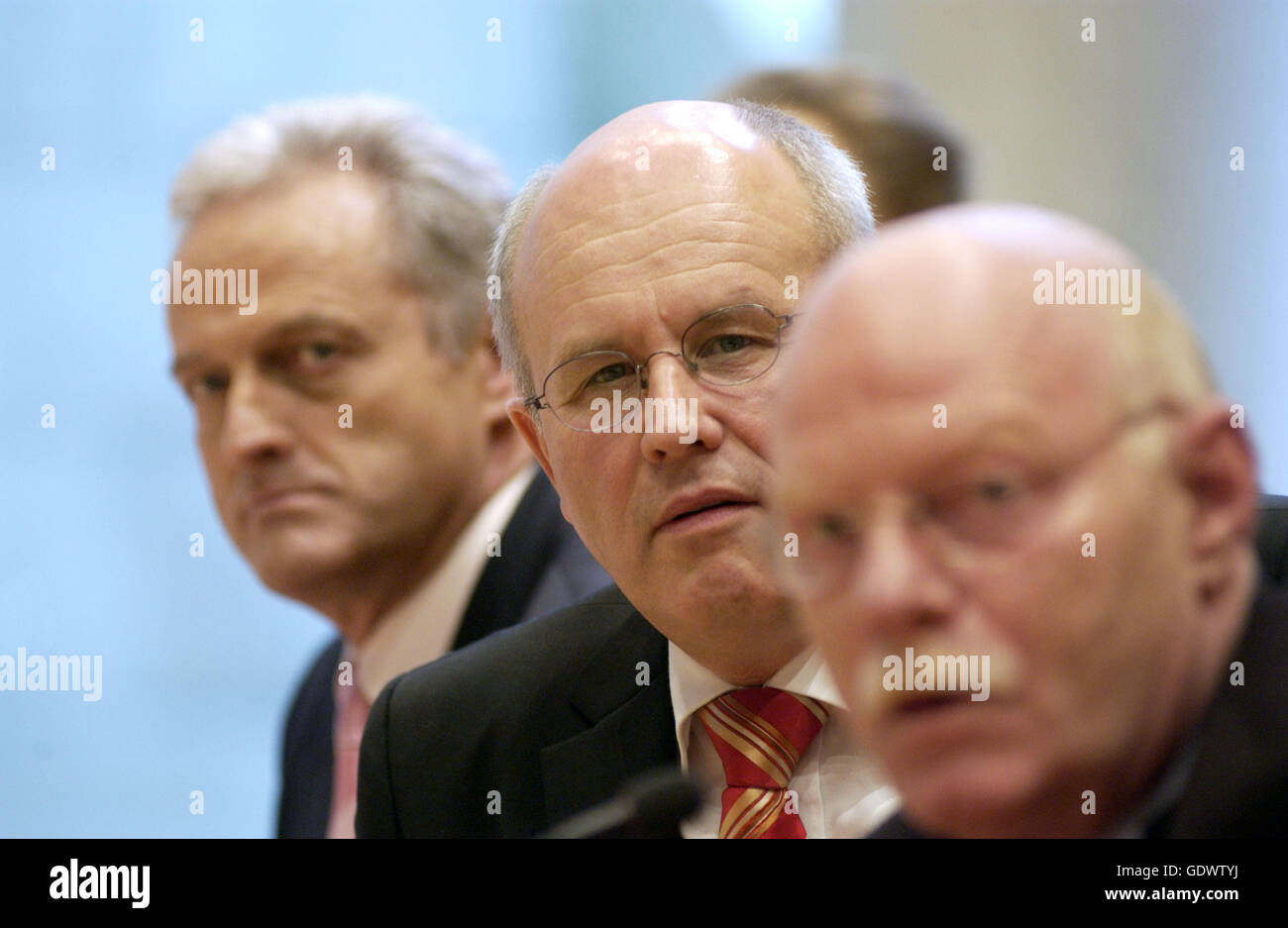 Ramsauer, Kauder and Struck Stock Photo - Alamy