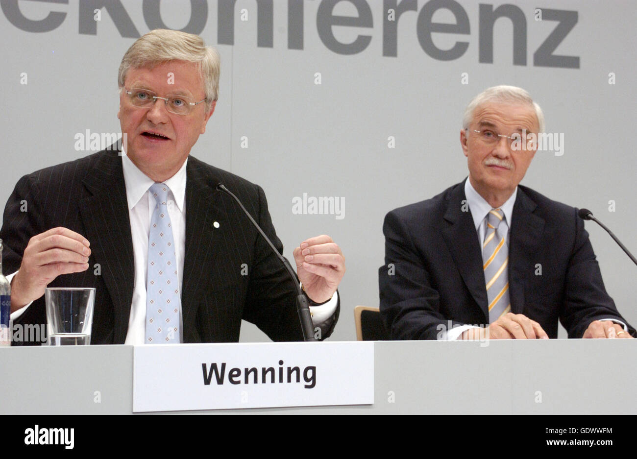 Wenning and Erlen Stock Photo - Alamy