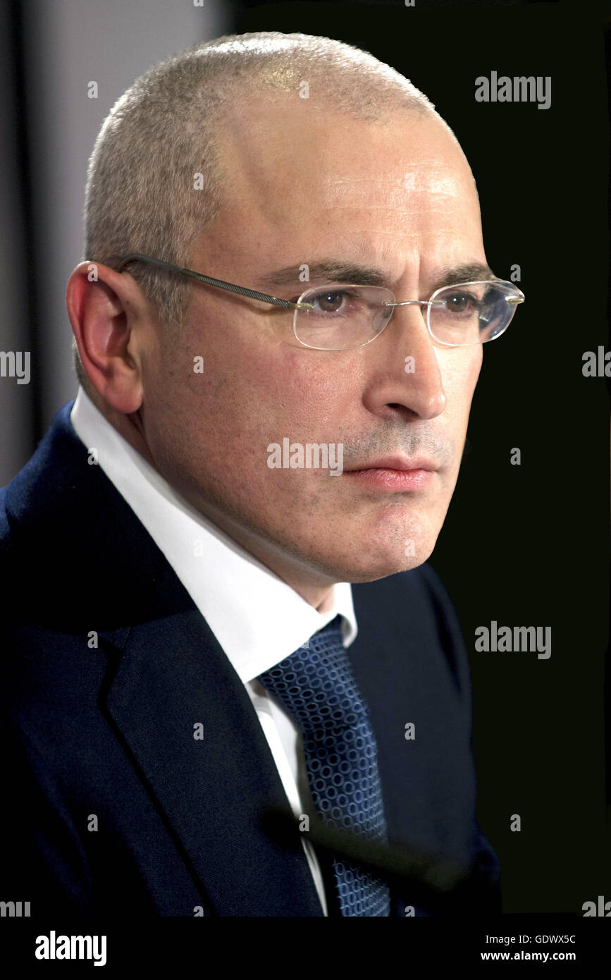 Mikhail borisovich khodorkovsky hi-res stock photography and images - Alamy