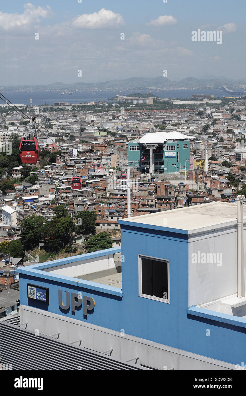 Complexo do Alemao Stock Photo - Alamy