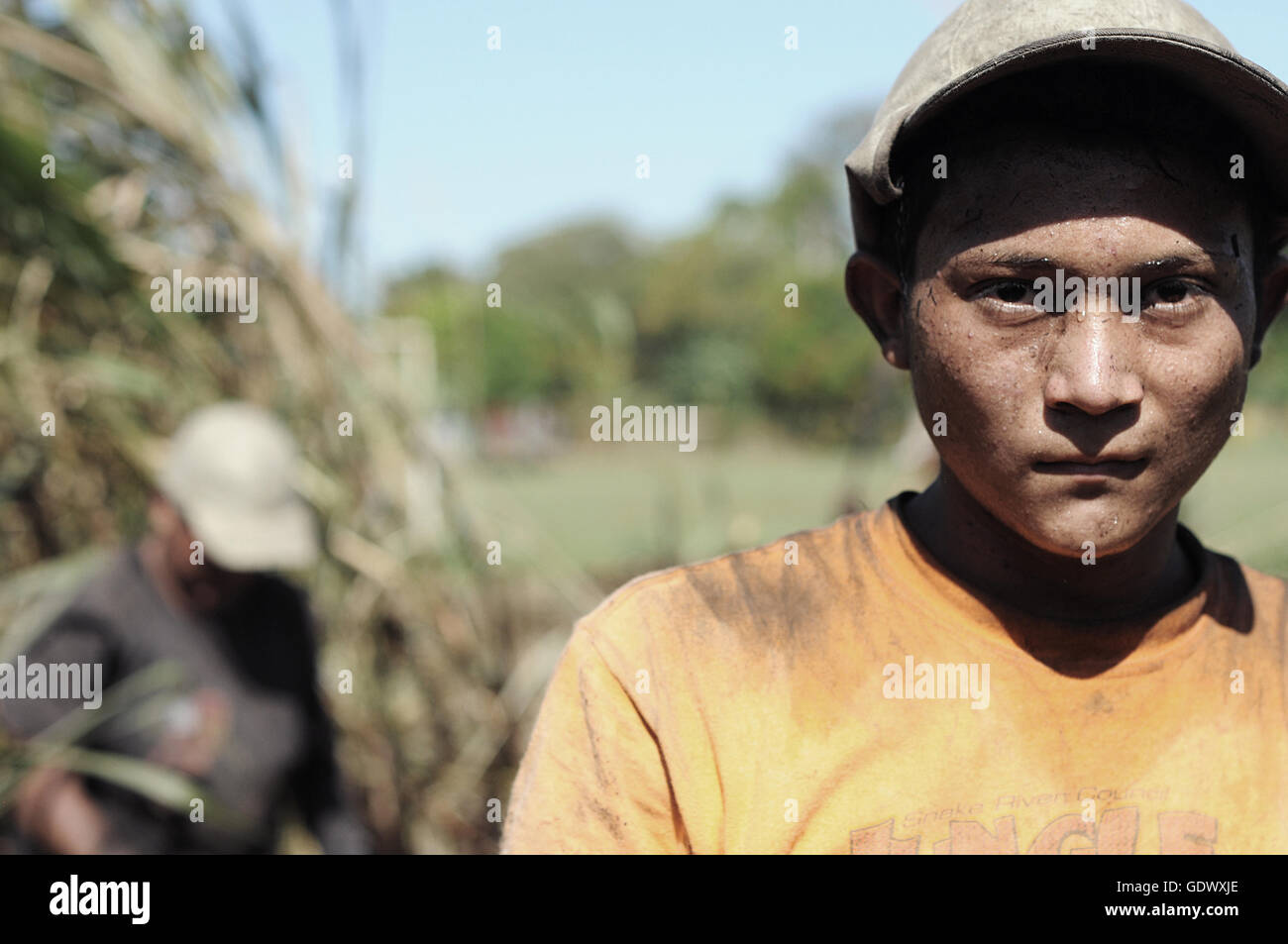 Nicaraguan workers in Costa Rica Stock Photo - Alamy