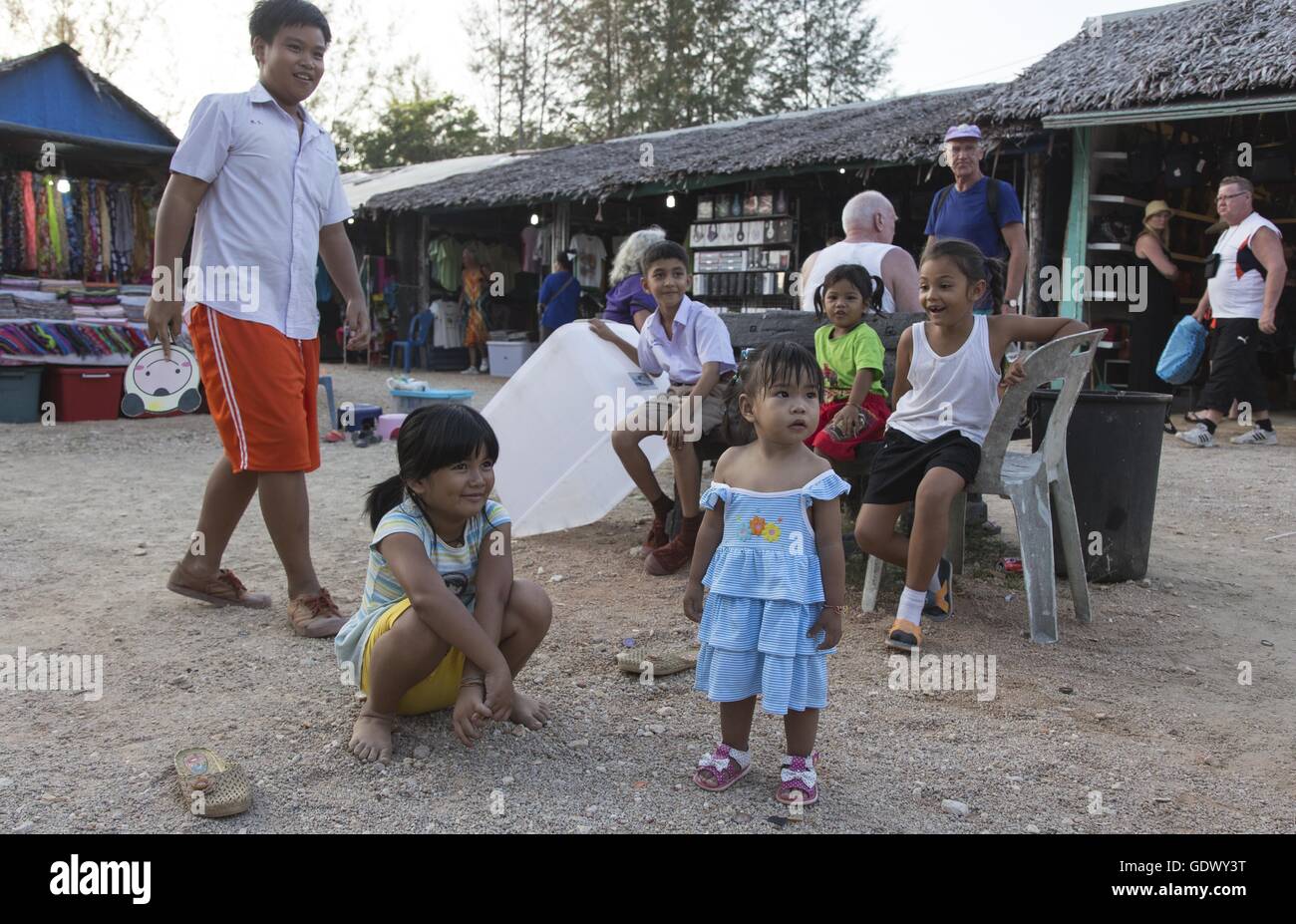 Children in Thailand Stock Photo - Alamy