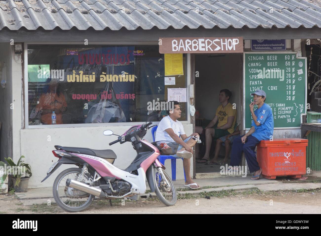 Barbershop thailand hi-res stock photography and images - Alamy