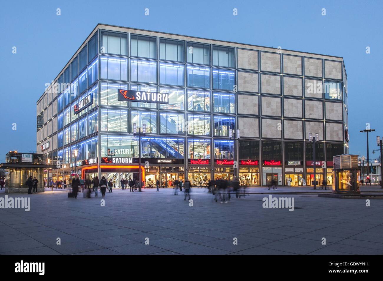 Saturn alexanderplatz berlin hi-res stock photography and images - Alamy