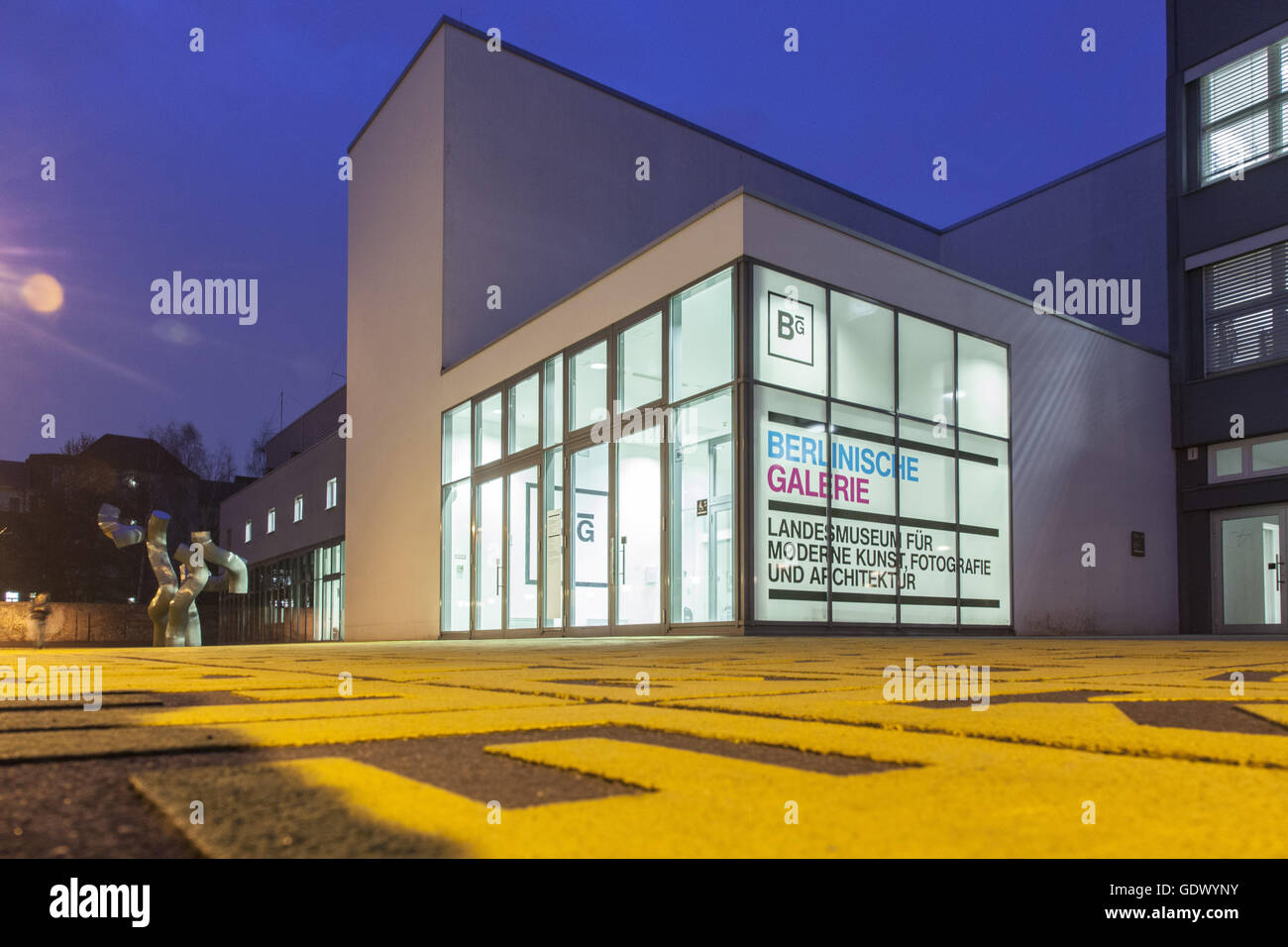 The Berlinische Galerie Stock Photo - Alamy