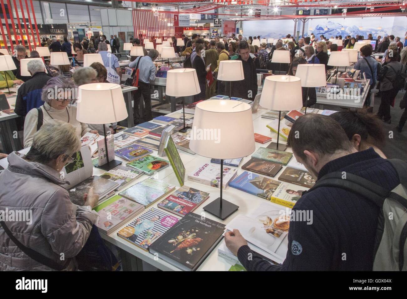 The Leipzig Book Fair Stock Photo - Alamy