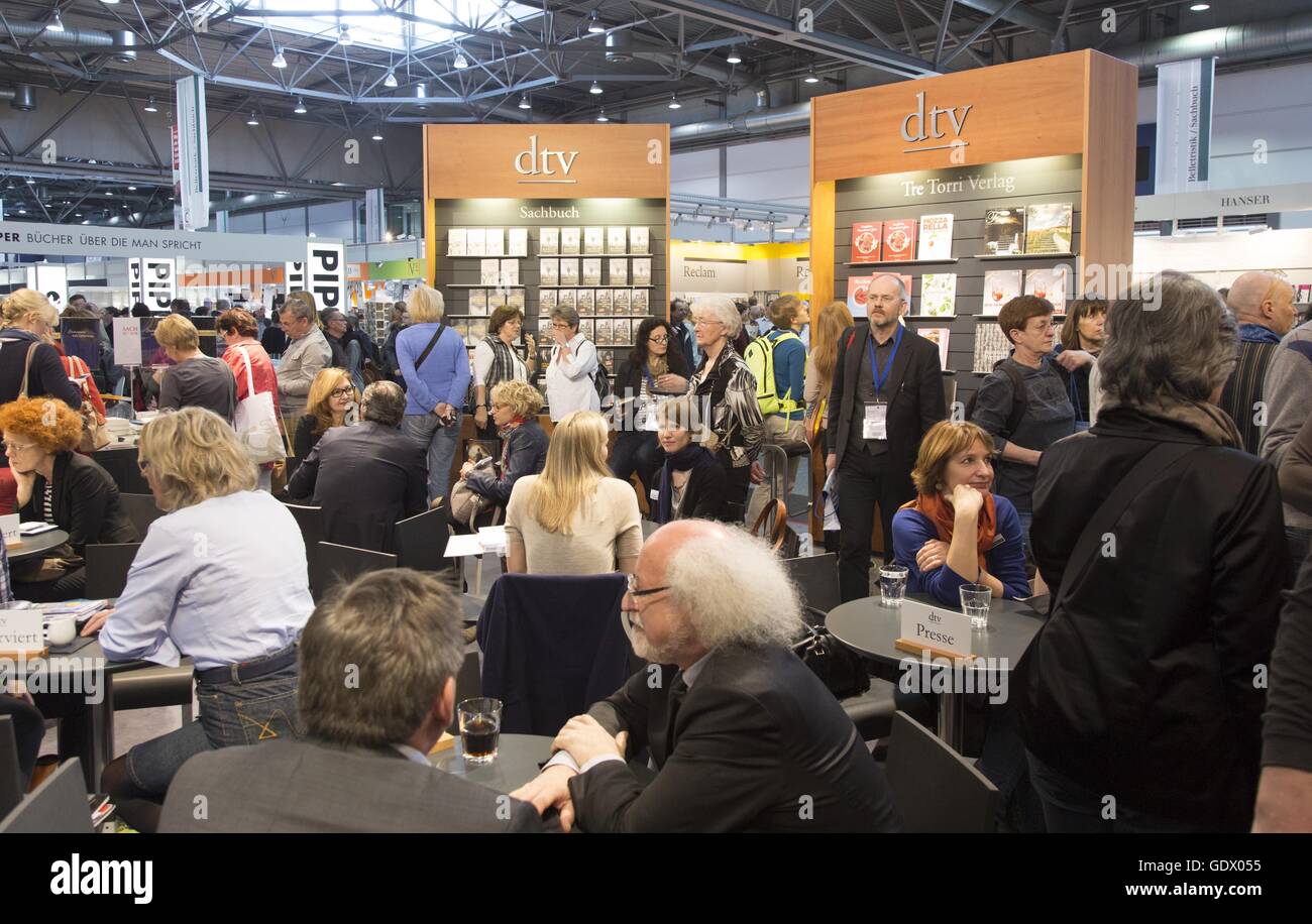 The Leipzig Book Fair Stock Photo - Alamy