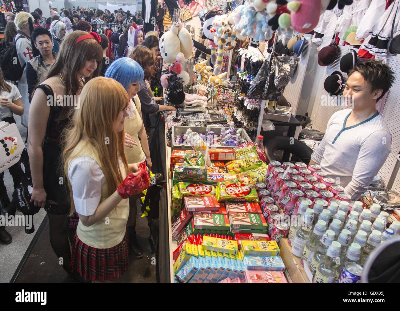 Manga Comic Convention Stock Photo - Alamy