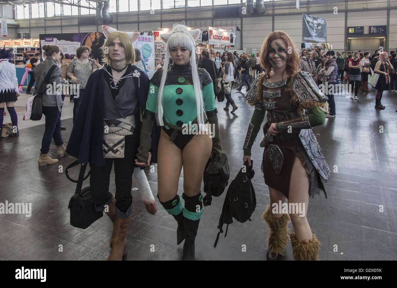 Manga Comic Convention Stock Photo - Alamy