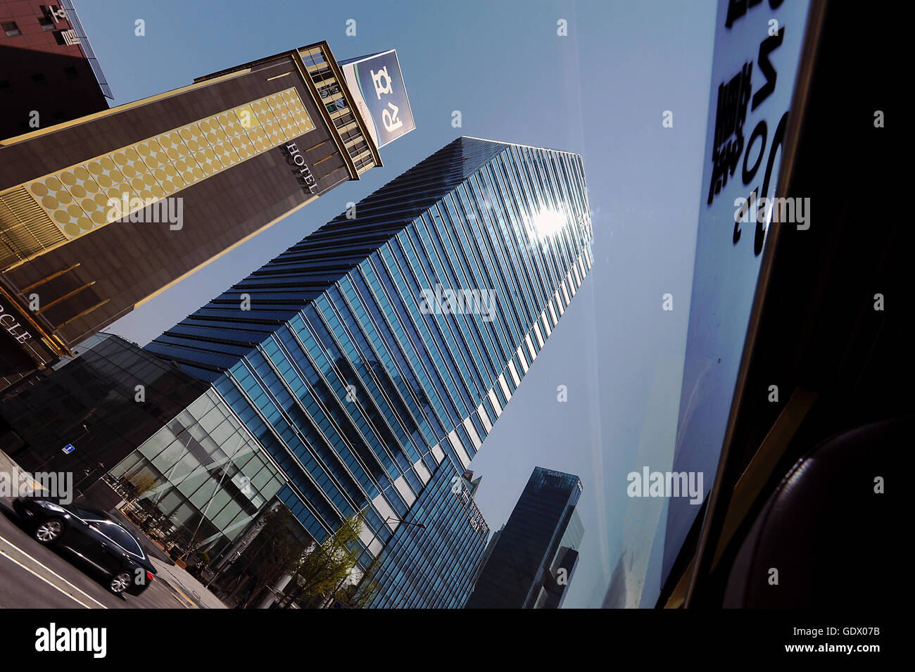 High-rise buildings in Seoul Stock Photo - Alamy