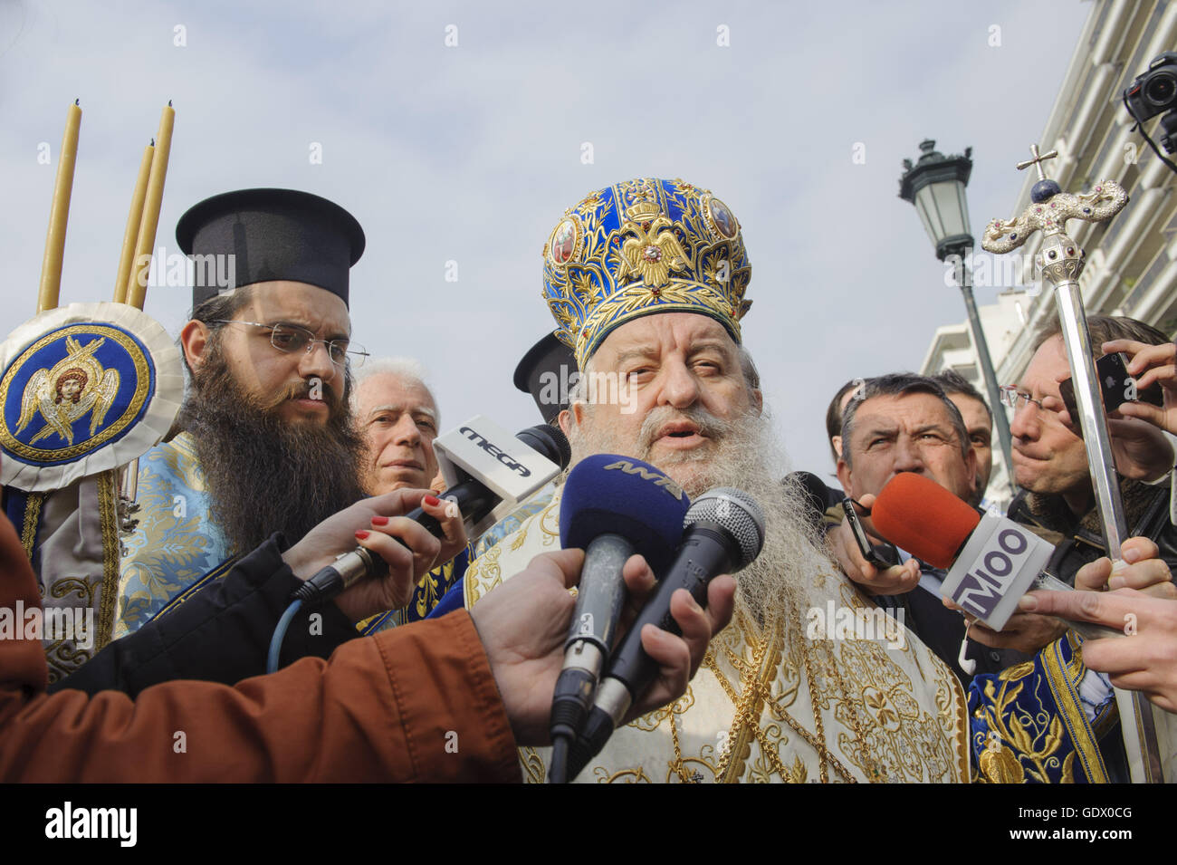 Metropolitan Anthimos of Thessaloniki Stock Photo - Alamy