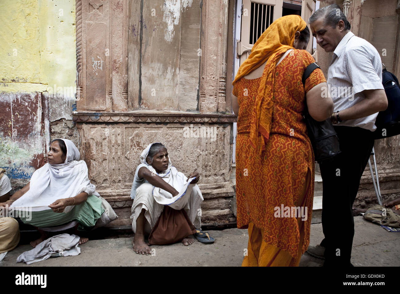 Indian widows hi-res stock photography and images - Alamy