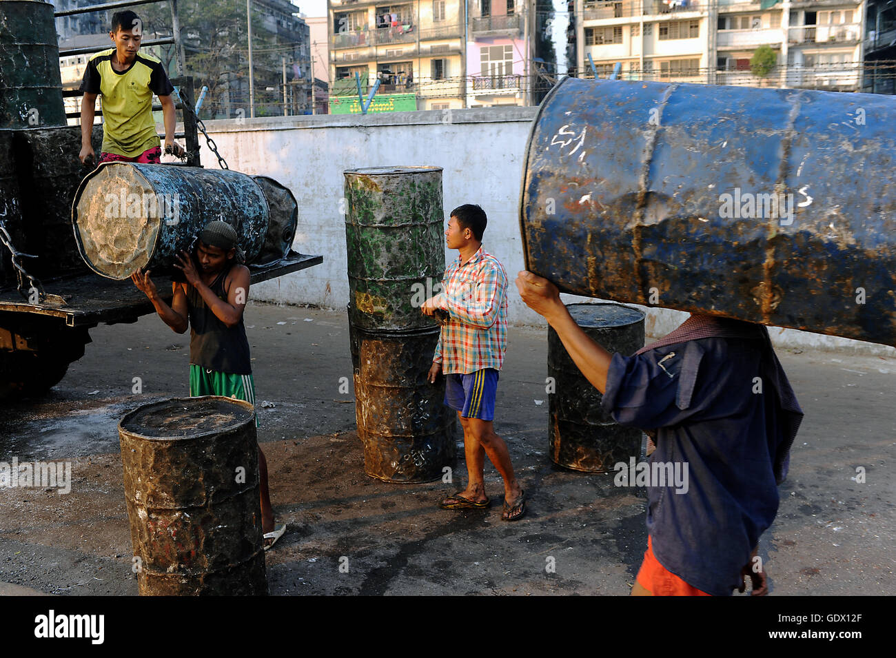 Shoulder barge hi-res stock photography and images - Alamy