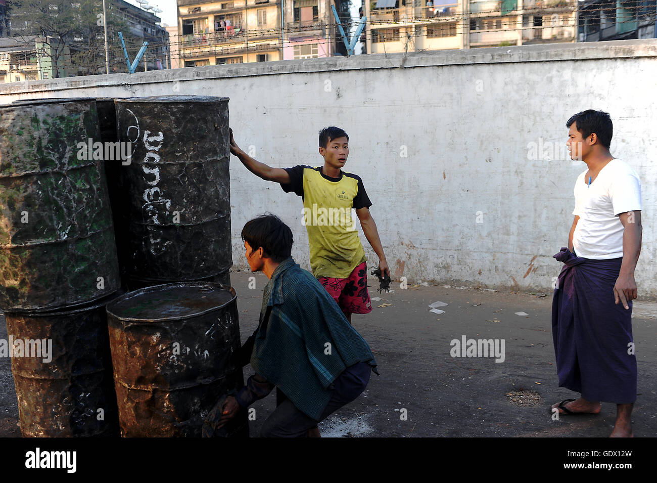 Shoulder barge hi-res stock photography and images - Alamy
