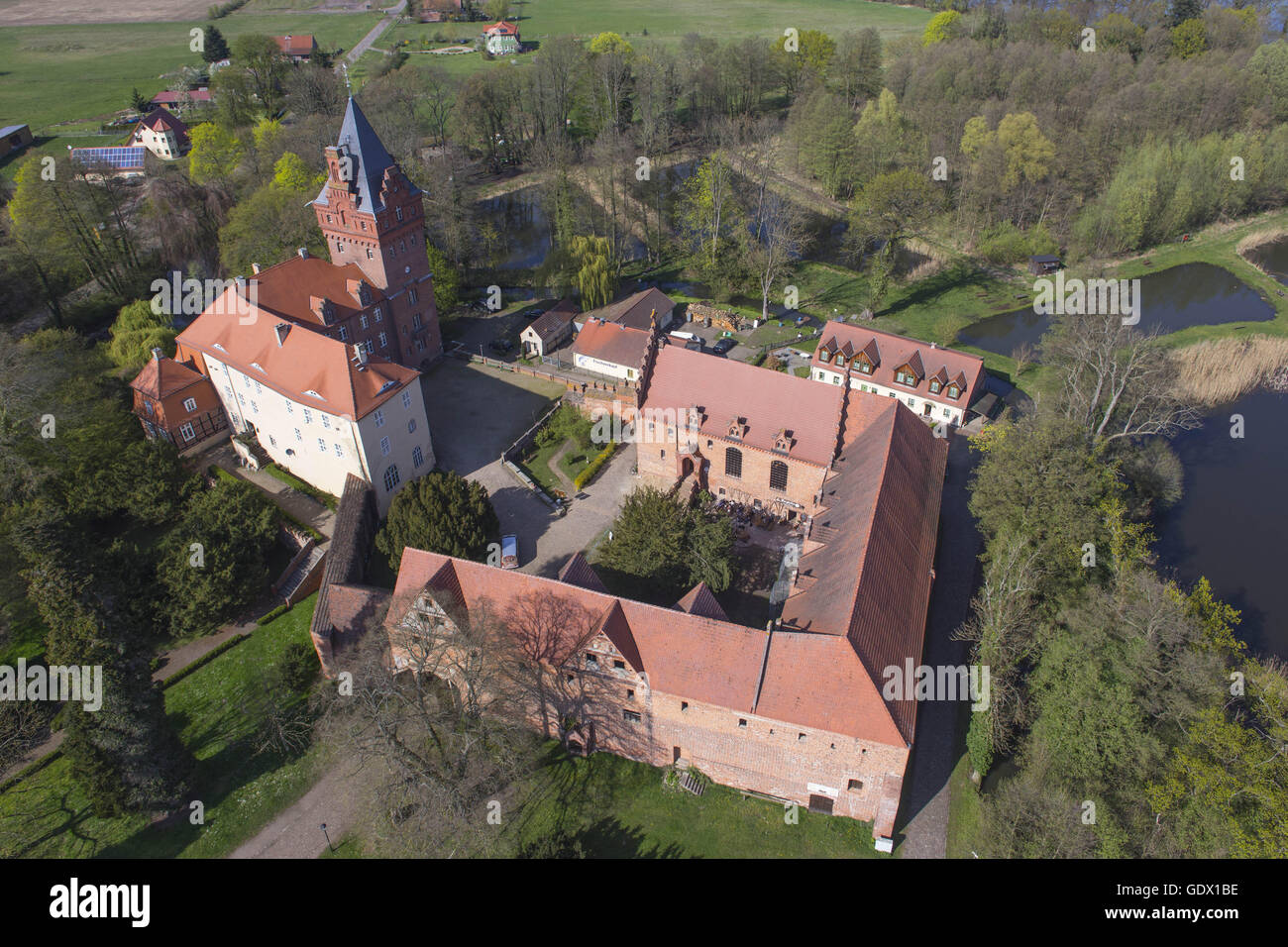 Plattenburg water castle hi-res stock photography and images - Alamy