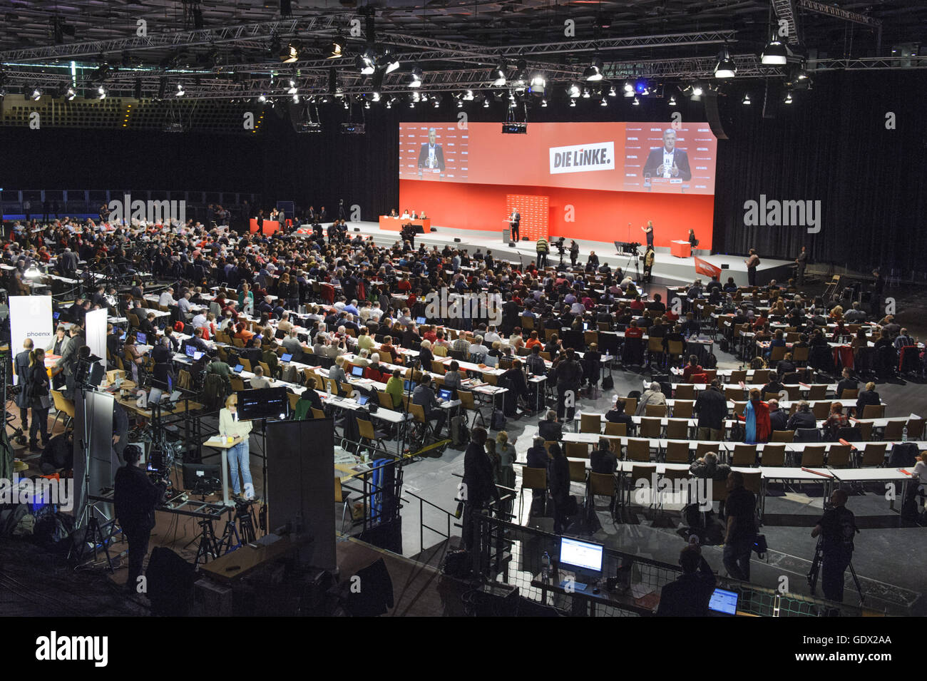 2nd meeting of the 4th Congress Day of the German left-wing-party Die ...