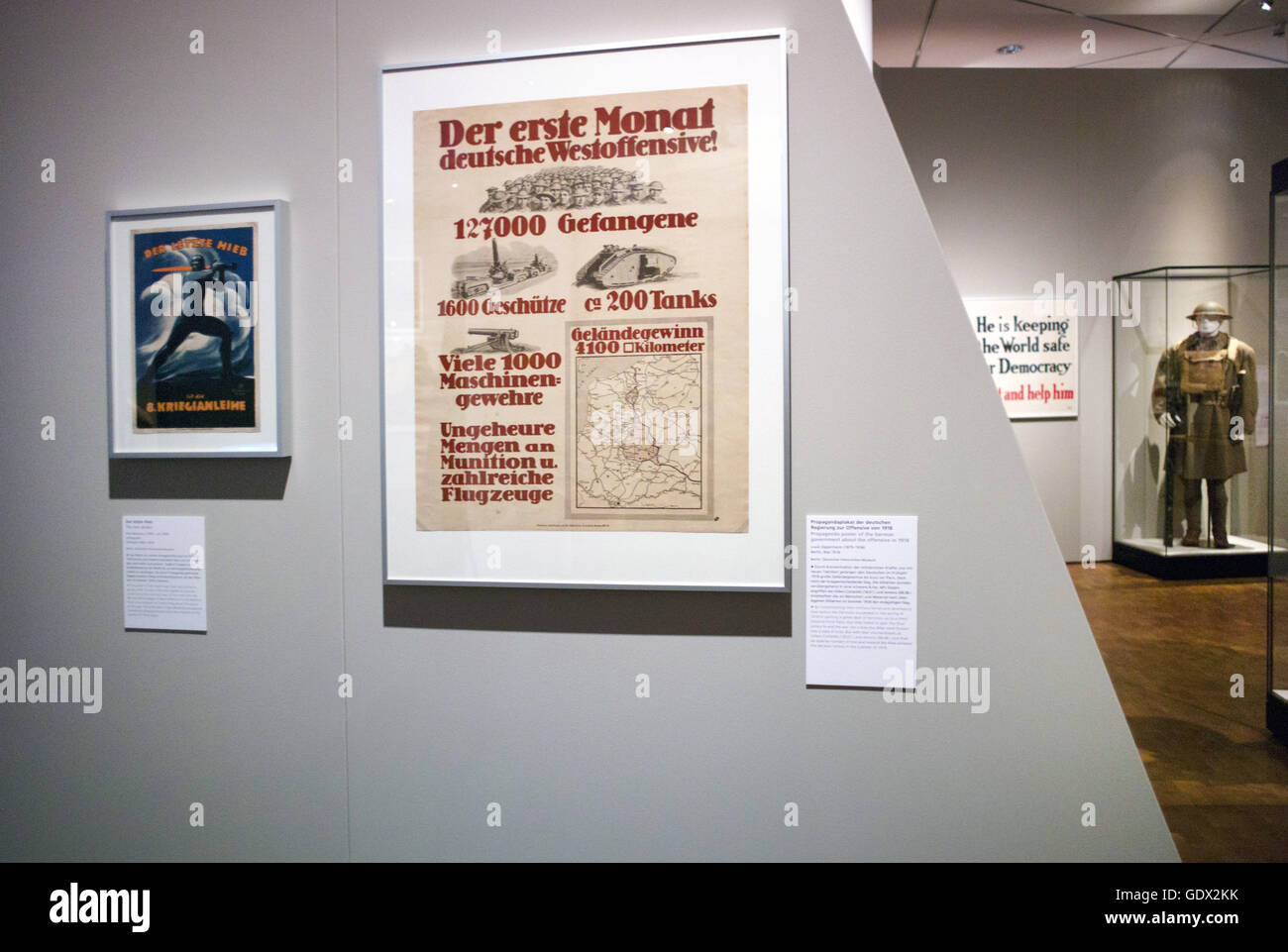 Propaganda poster world war i first world war hi-res stock photography ...