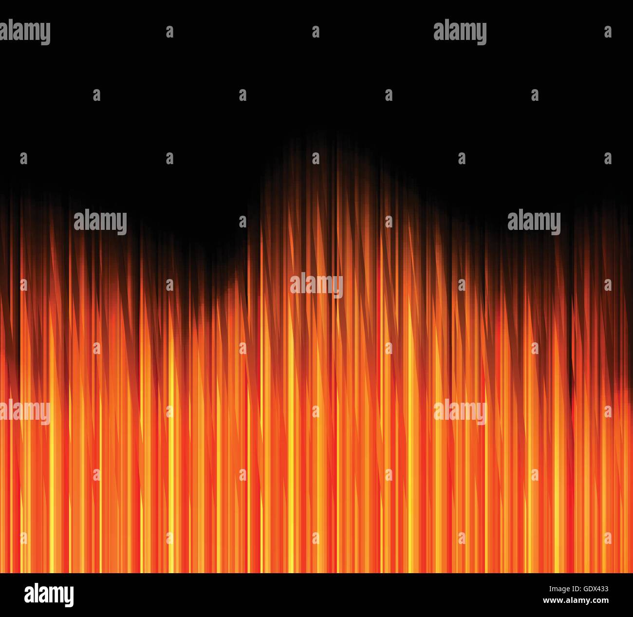 Flame fire vector abstract background template for poster Stock Vector ...