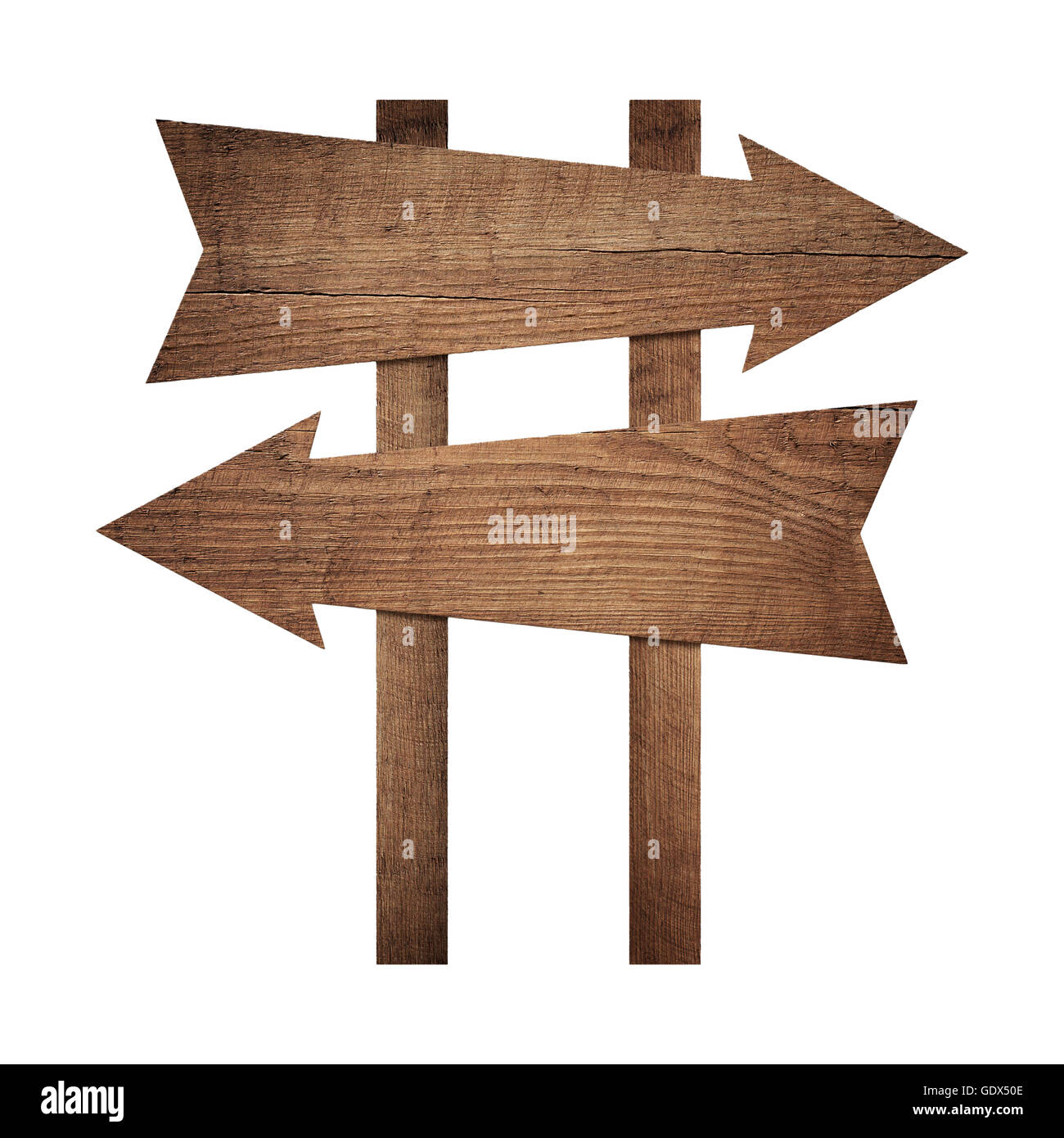 Direction information sign Cut Out Stock Images & Pictures - Alamy