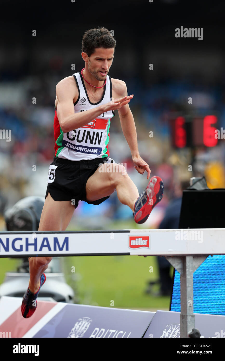 Luke GUNN competing in the Men's 3,000m Steeplechase 3, 2016 British ...