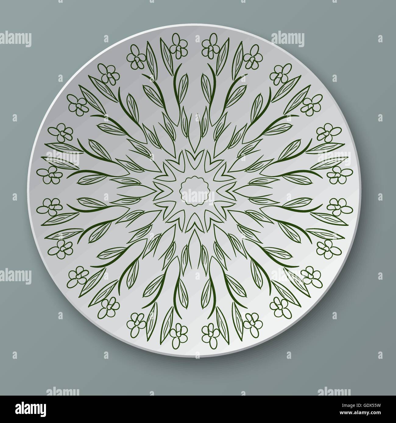 Ornament plate hi-res stock photography and images - Alamy