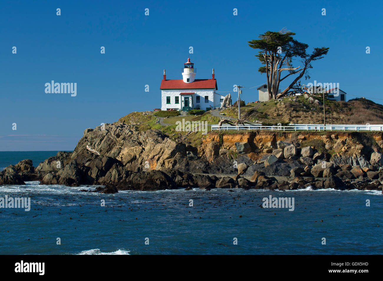 Battery Point Lighthouse, Battery Point Lighthouse Park, Crescent City ...