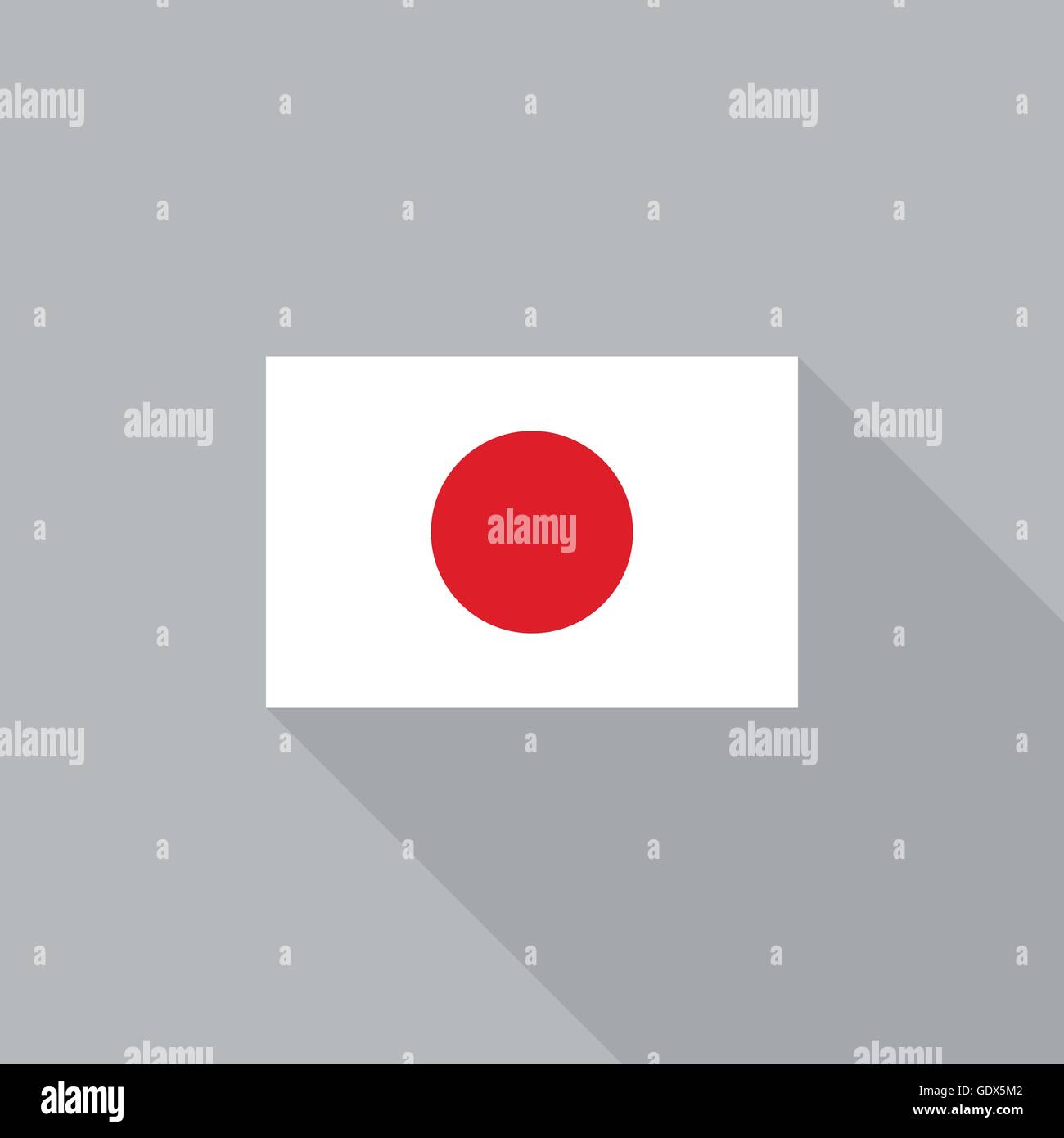 Japan flag Stock Vector Images - Alamy