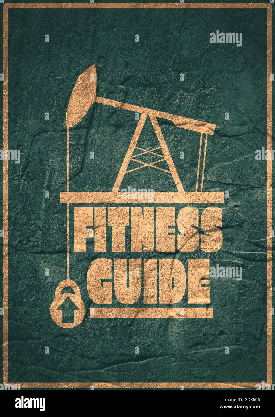 Fitness guide text. Gym and Fitness relative image Stock Photo - Alamy