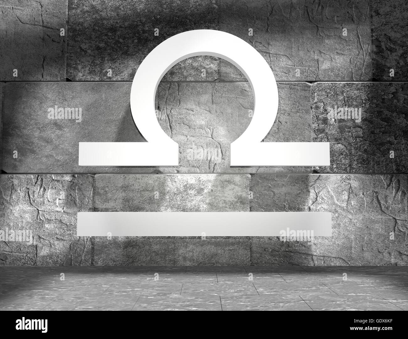 Astrology symbol libra Stock Photo - Alamy