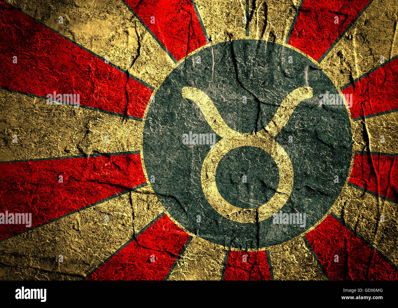 astrology symbol bull Stock Photo - Alamy