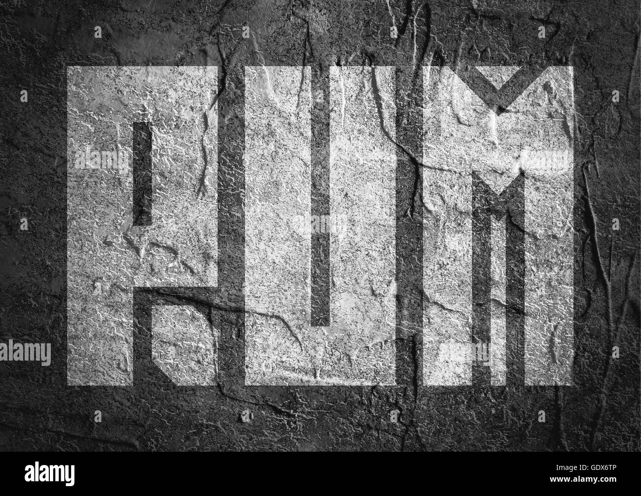 Drink alcohol beverage. Rum word lettering Stock Photo - Alamy