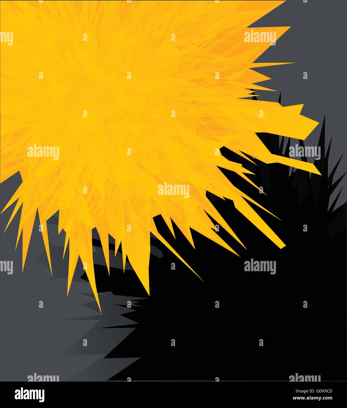 Yellow vector background for poster Stock Vector Image & Art - Alamy