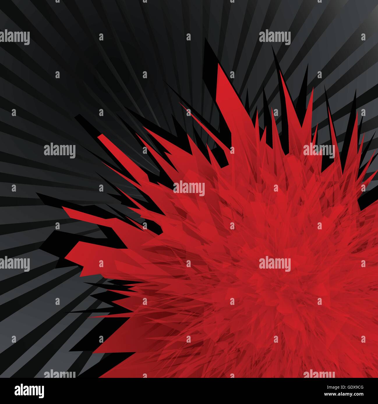 Shattered glass fragment Stock Vector Images - Alamy