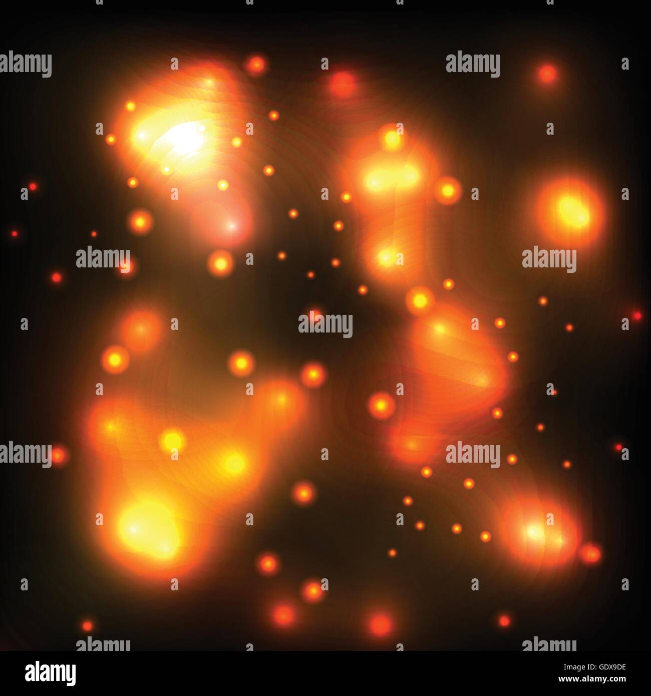 Stars cosmic sky abstract vector background concept illustration Stock ...