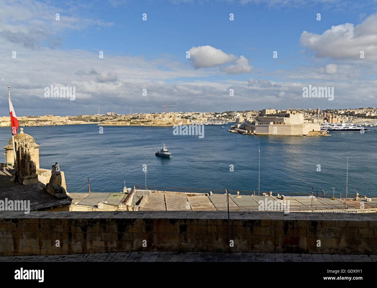 Grand Harbour - Malta Stock Photo - Alamy