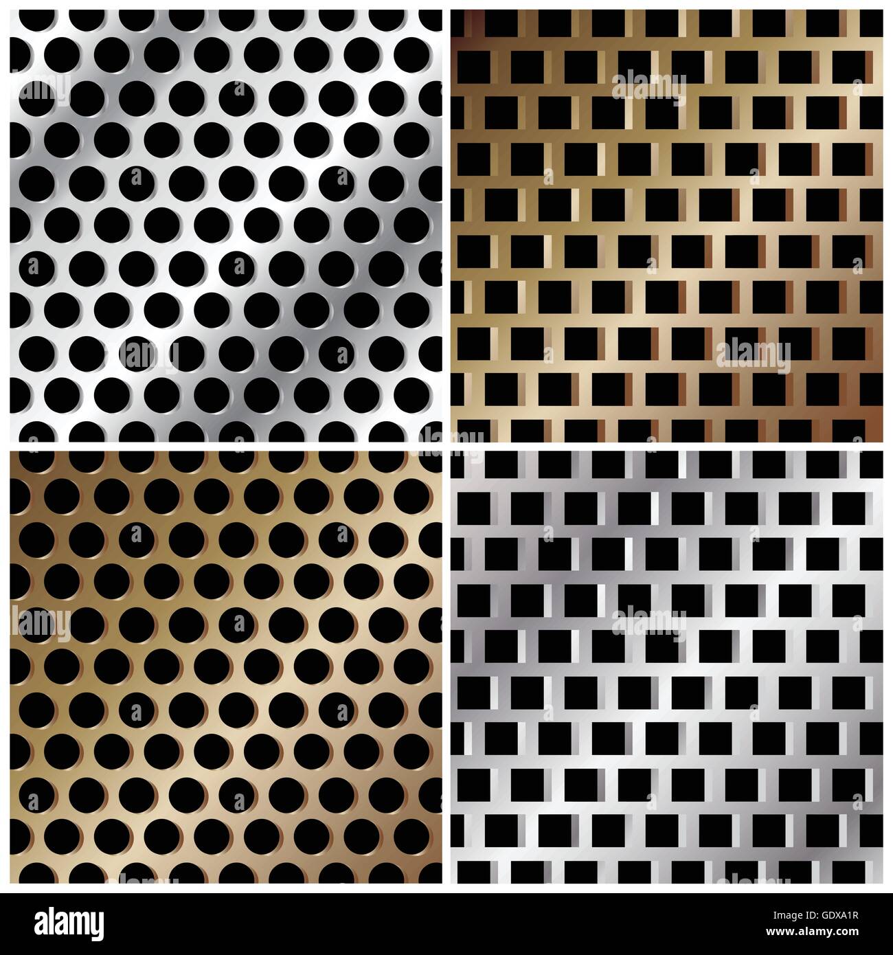 Metallic mesh texture vector background with reflections Stock Vector ...