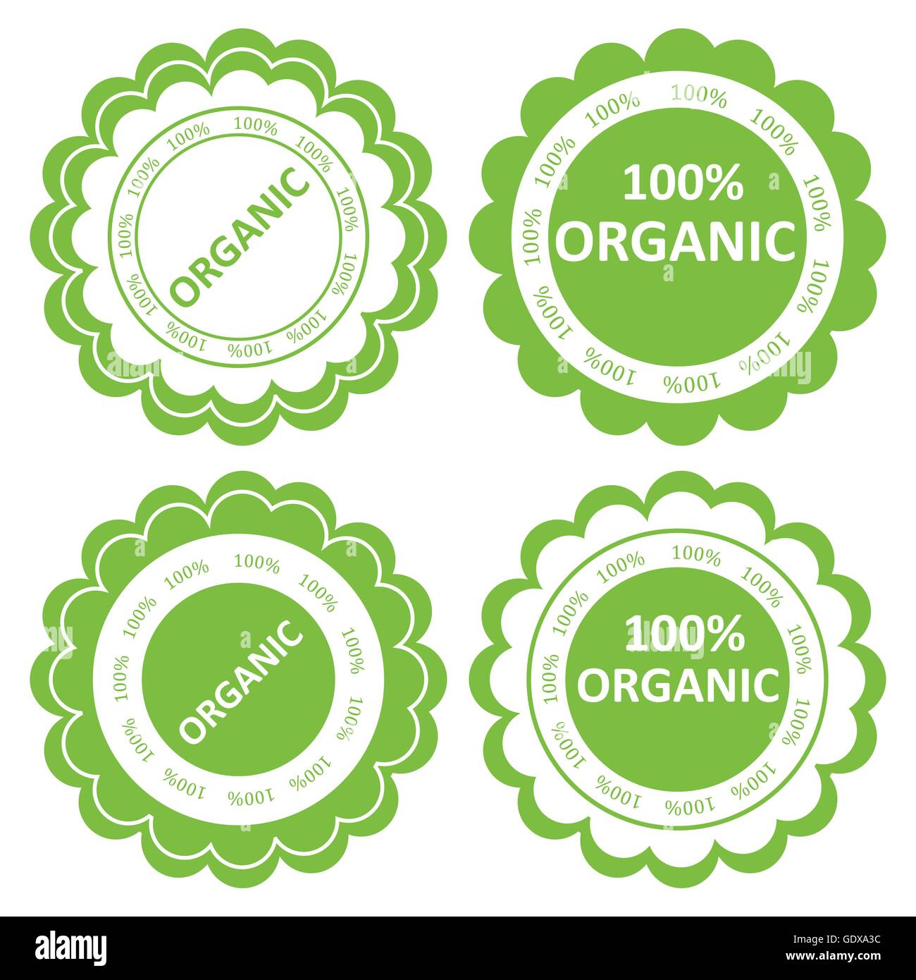 Organic food stamp or label vector ecology background concept Stock ...