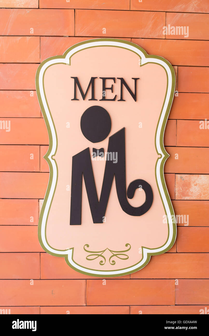 Toilet sign design hi-res stock photography and images - Alamy