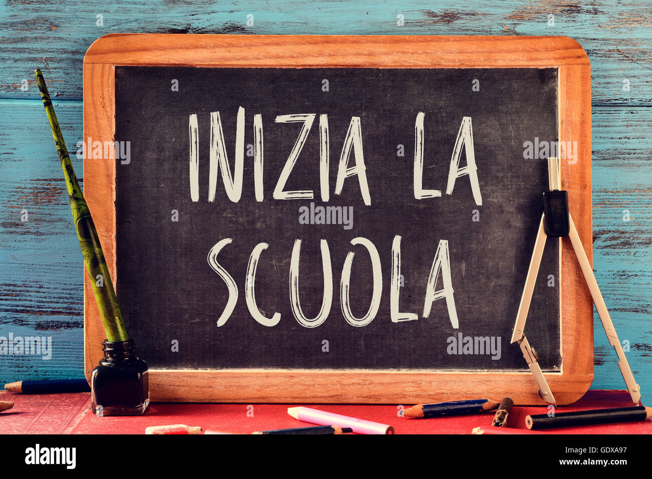 Secondary school classroom italy hi-res stock photography and images ...