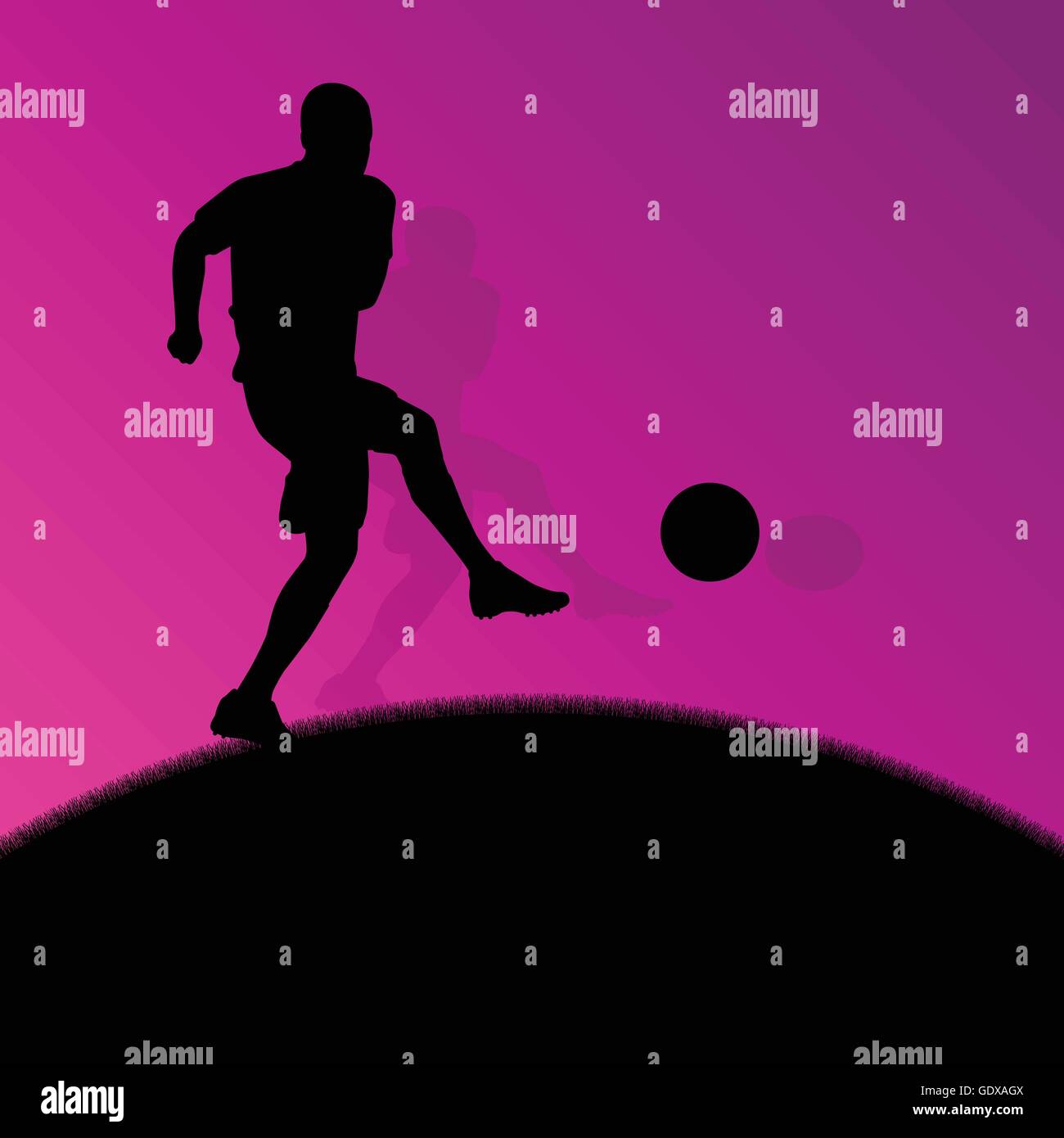 Teenagers running at school Stock Vector Images - Alamy