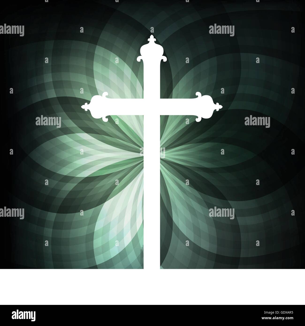 Cross vector abstract background concept for poster Stock Vector Image ...